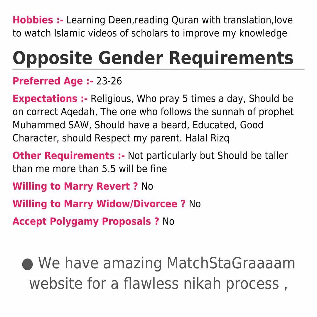 Sunnah salafimatrimony